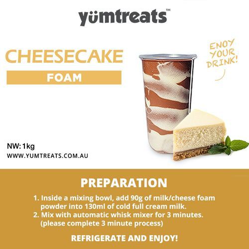 Cheese Cake Powder, 1kg - Bubble Tea Store- No.1 and Largest Bubble Tea ...