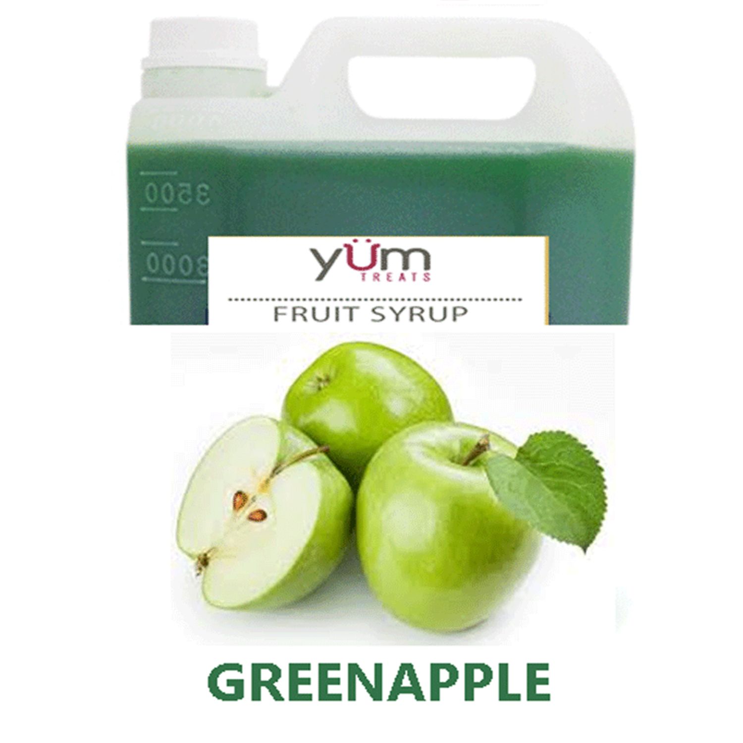 Green Apple Syrup 1 Liter - Bubble Tea Store- No.1 and Largest Bubble ...